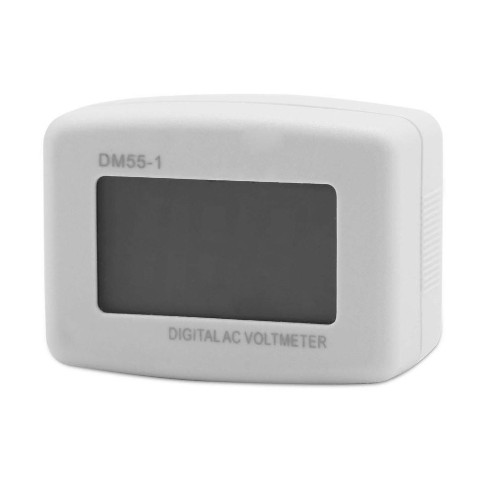 2PCS Voltage Test Monitor Plug in Digital Volt Meter for RV AC 80-300V ...