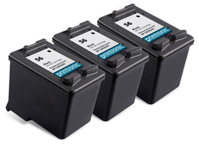 Recycled HP 56 ink (C6656AN) Black for HP PSC 1315 1210 1350 1310 1110 ...