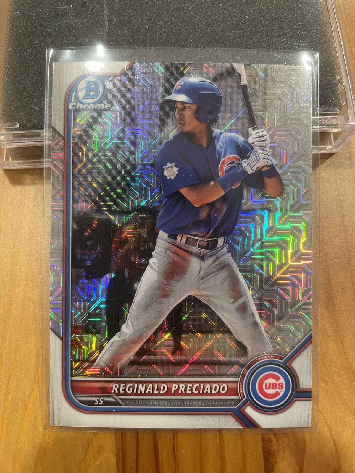 Reginald Preciado 2022 Bowman Prospects Silver Mojo Chrome #BCP-44 | eBay