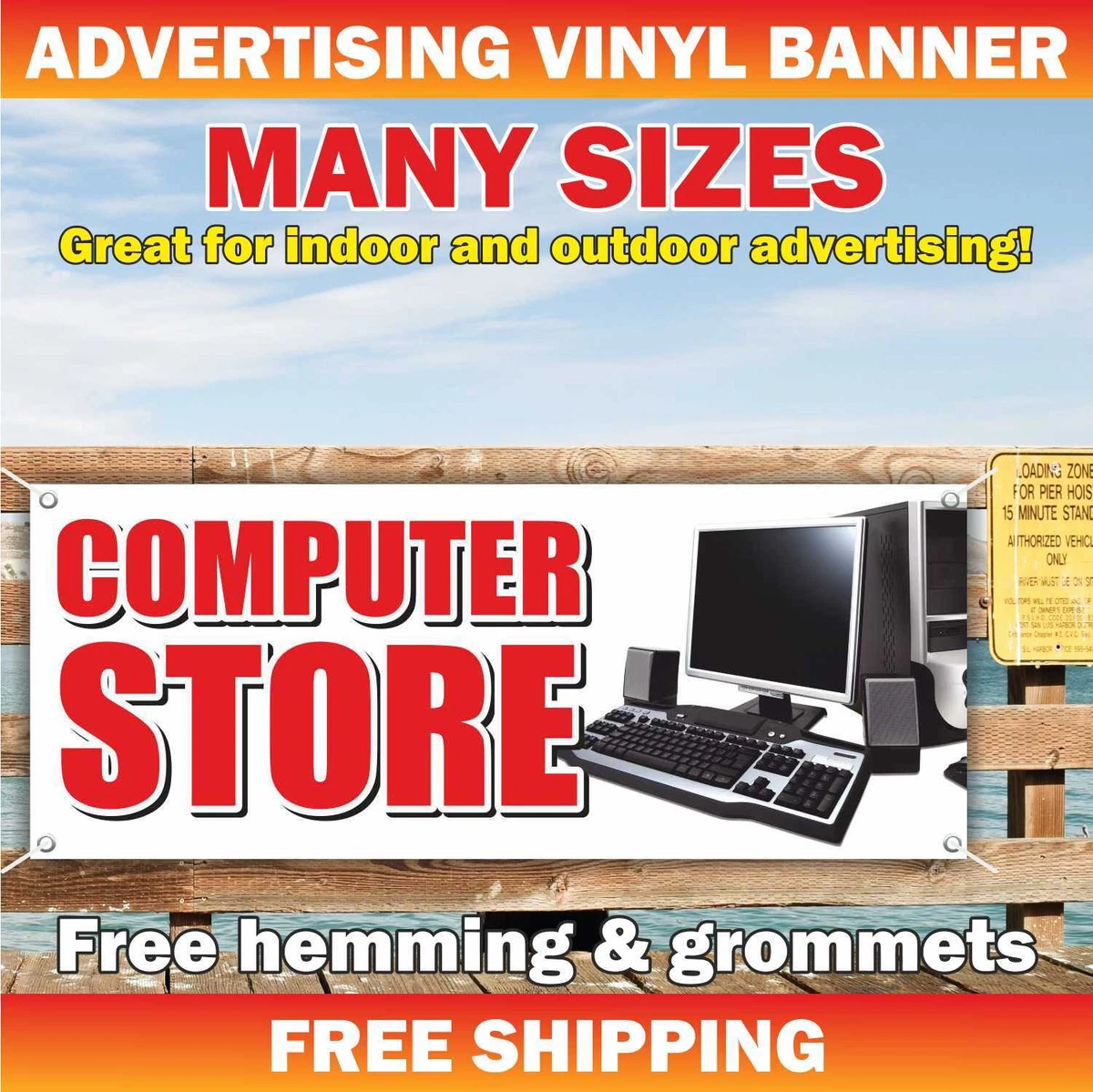 Computer Shop Banner Design