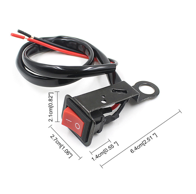 3pc Motorcycle Flameout Switch Modified Motor Electric Vehicle Flameout ...