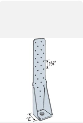 Simpson Strong-Tie HTT5 Hold Down Heavy Tension Tie ER-102. | eBay