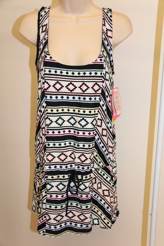 NWT Coco Rave swimsuit Bikini Cover Up Sugar Rash Twist Back Dress | eBay