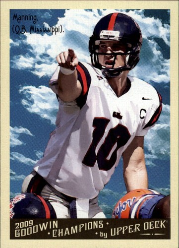 2009 Upper Deck Goodwin Champions #57 Eli Manning | eBay