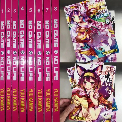 No Game No Life Volume 1-12 Full Set by Yuu Kamiya Light Novel English EXPRESS | eBay
