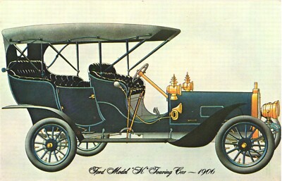 Dearborn Michigan Ford Model K Touring Car 1906 Ford Museum Postcard | eBay