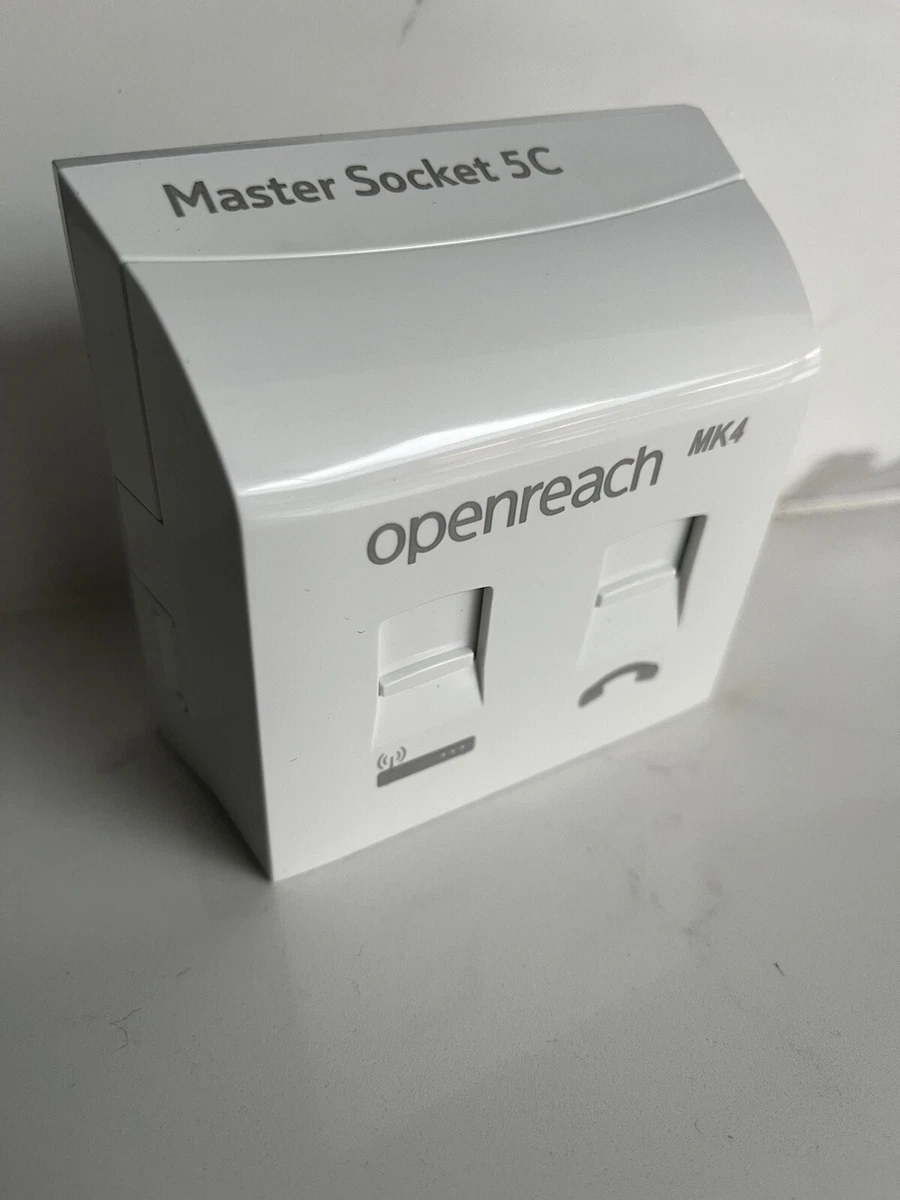 1STec BT Openreach NTE5C MK2 Master MK4 Faceplate Back Box, 46% OFF