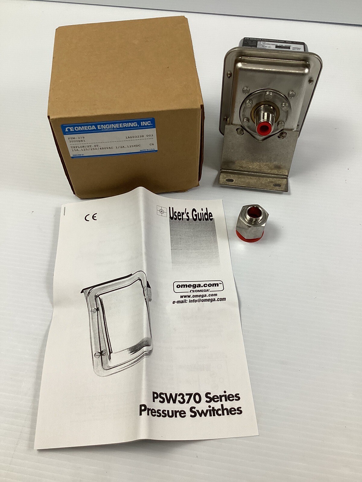 New Omega Engineering PSW-379 Pressure Switch PSW379 (WS12) | eBay
