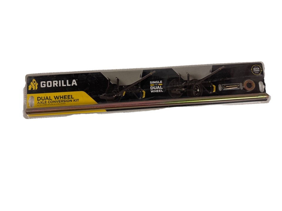 Wheelbarrow Dual Wheel Axle Conversion Kit | eBay