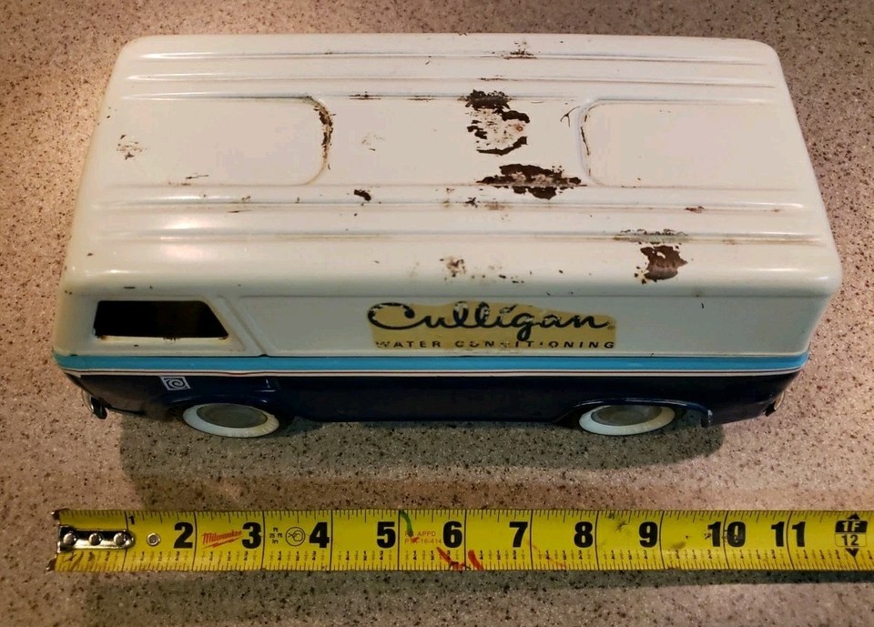 Vintage Pressed Steel Nylint No. 5800 Culligan Ford Econoline Van | eBay