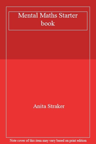 Mental Maths Starter book By Anita Straker 9780521577656| eBay