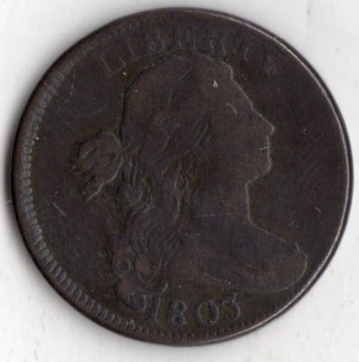 1803 DRAPED BUST LARGE CENT SMALL DATE LARGE FRACTION | eBay