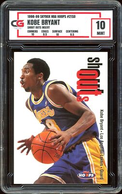 1998-99 NBA Hoops #21SO ~ SHOUT OUTS ~ Kobe Bryant ~ GRADED CG 10 | eBay
