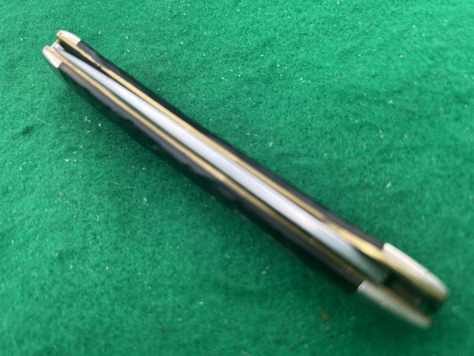 WESERN BIG LINERLOCK VINTAGE SINGLE BLADE 4-1/4" KNIFE FOLDER | eBay