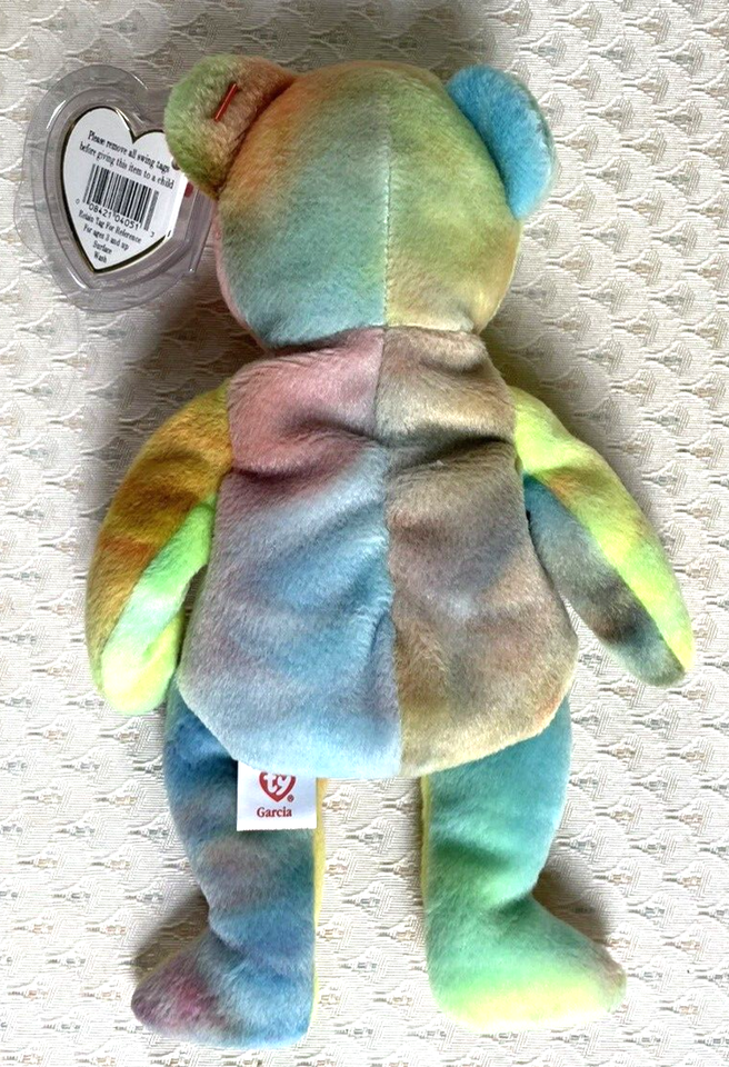 GARCIA BEAR #4051 4TH GEN / 3RD GEN TAGS BEANIE BABY MWMTS PVC PELLETS ...