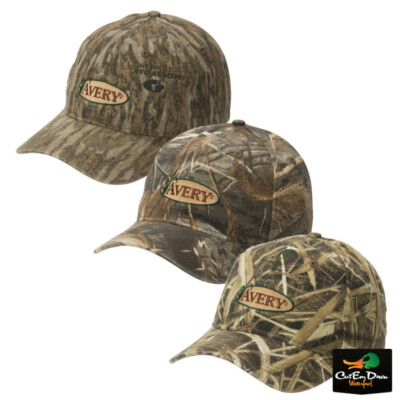 NEW AVERY OUTDOORS COTTON TWILL CAP LOGO BALL HAT | eBay