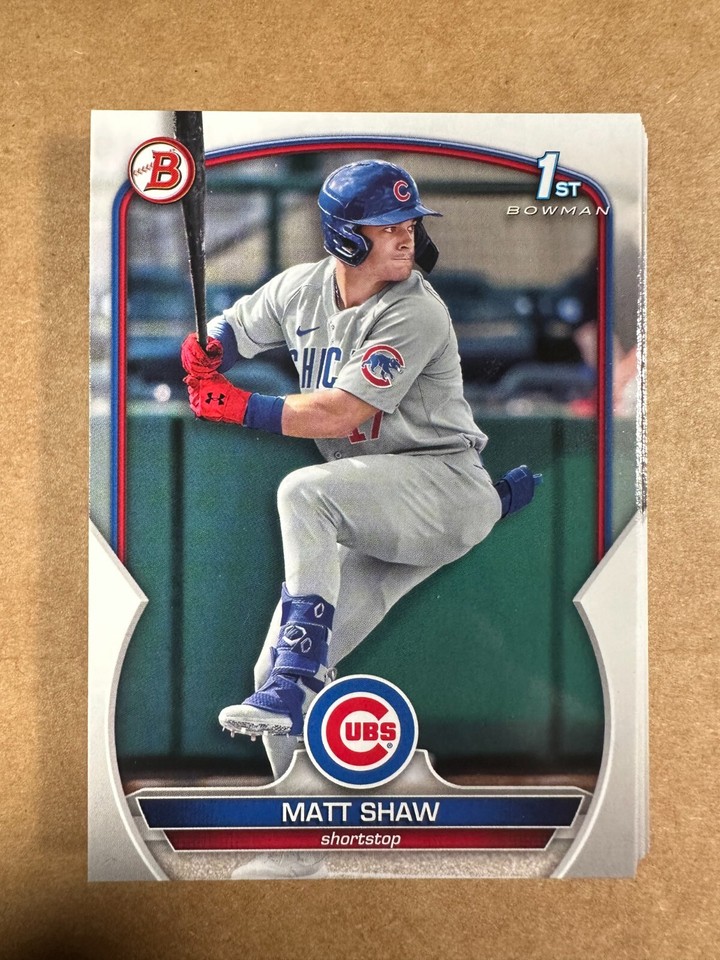 2023 Bowman Draft Paper ** LOT OF 20 ** PICK YOUR PLAYER OR TEAM | eBay