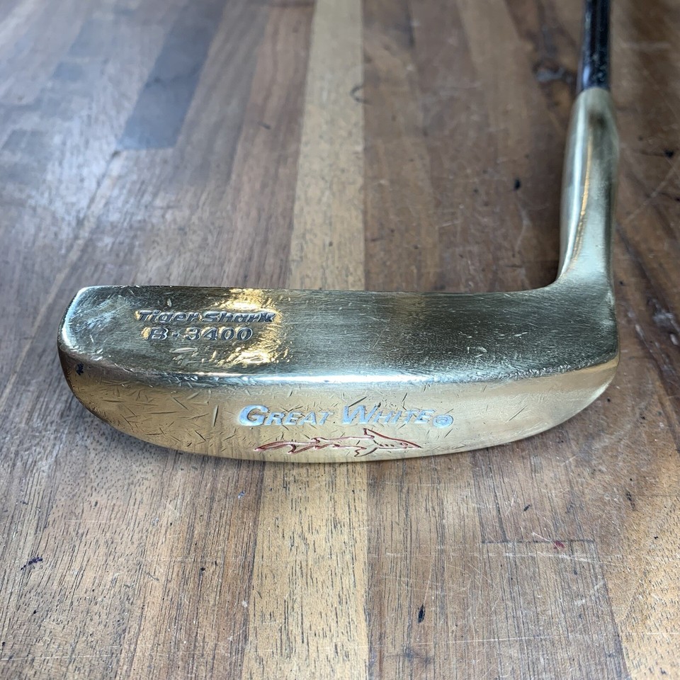 Tiger Shark B 3400 Heel Shafted Blade Putter Right Handed 35” | eBay