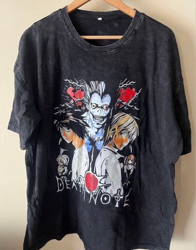 Death Note Graphic T-shirt L size black | eBay