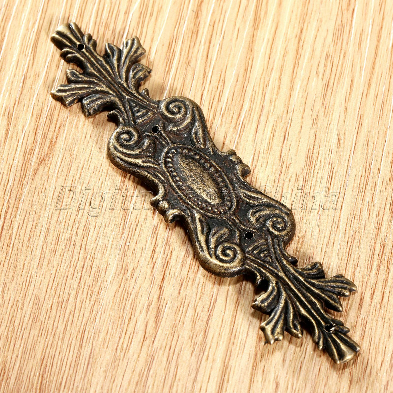 2/6/10pcs Retro Metal Jewelry Box Wooden Case Chest Corner Bracket ...