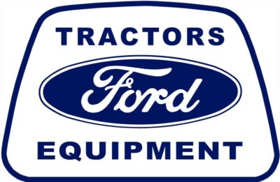 Ford Tractors & Equipment NEW Sign 40" Wide Diecut Style USA STEEL XXL ...