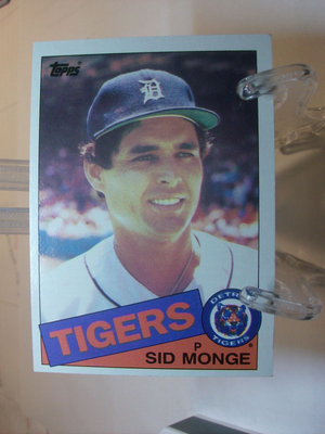 1985 Topps Baseball Card #408 Sid Monge (12405) | eBay