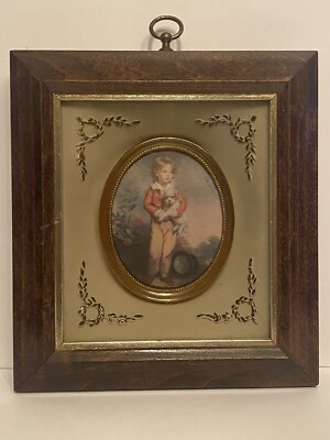 Vintage Turner Wall Accessory Framed Print Art "Master Simpson" | eBay