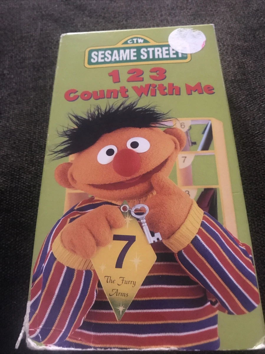 Sesame Street 123 Count With Me Vhs Ebay