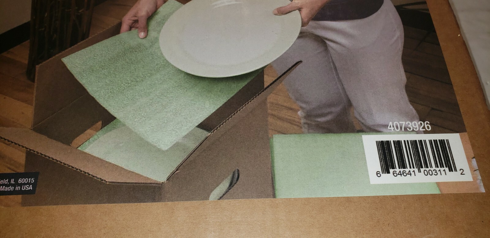 (2) Dish & Glass Pack Partition Kit Moving Boxes Partitions Divider Box ...