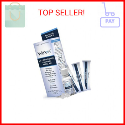 Doctor Easy Wax-Rx Ph Conditioned Ear Wash Refill Kit, 1.7 Ounce | eBay