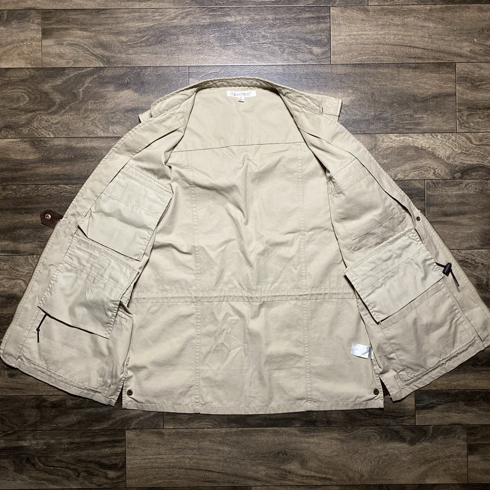 TravelSmith Vest Safari Photography Utility Fishing Hiking Outdoor Men ...