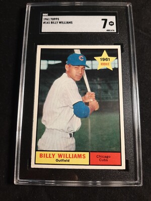 1961 Topps Billy Williams RC Rookie Card #141 SGC NM 7 | eBay