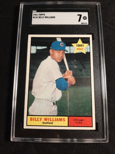 1961 Topps Billy Williams RC Rookie Card #141 SGC NM 7 | eBay