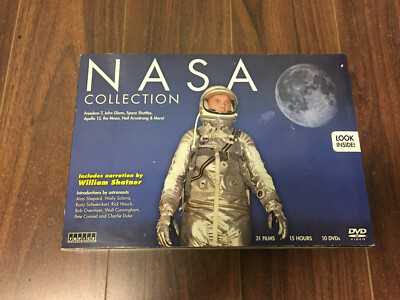 NASA Collection Includes Narration by William Shatner DVD, 2015, 10 ...