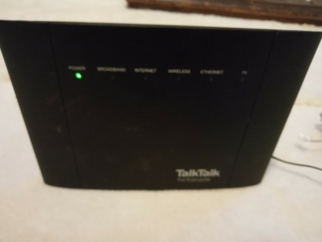 TalkTalk D-link 3782 Wireless Fibre Broadband Super Modem Router for ...