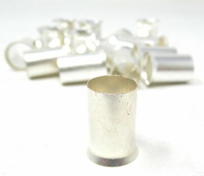 Sky High Car Audio 10 PK 8 Gauge Uninsulated Wire Ferrules Crimp ...