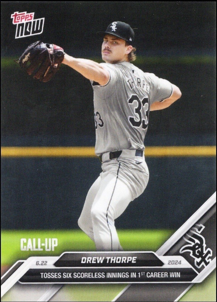 2024 Topps Now - Drew Thorpe #329 /570 (RC) for sale online | eBay