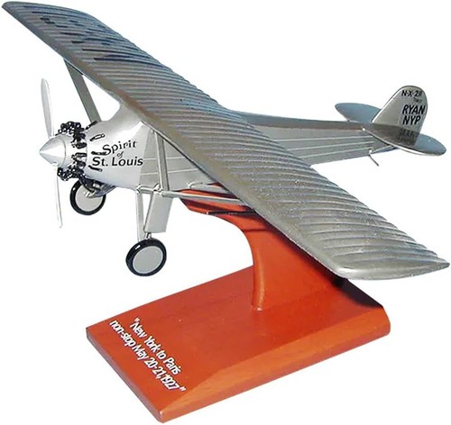 Ryan Spirit Of St. Louis Charles Lindbergh Desk Display 1/32 Model SC ...
