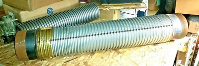 155-1604 ONAN 38x6.5 EXHAUST PIPE RIBBED FLEX 38" LONG x 6-1/2" OD ...