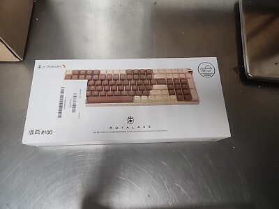 Royalaxe ProtoArc R100 Wireless RGB Mechanical Keyboard Lava Brown | eBay