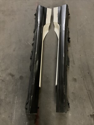 2014 NISSAN 370Z NISMO V1 SIDE SKIRT ROCKER PANEL PAIR LEFT RIGHT OEM ...