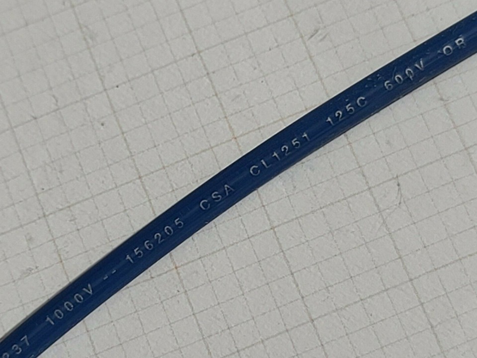 Copperfield #10awg 105Str SIS UL-3173 XLPE Tinned Copper Hook-Up Wire ...