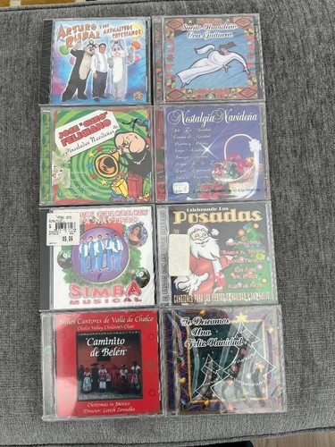 8 NEW CDs: SPANISH LANGUAGE: CHRISTMAS: JOSE FELICIANO, COMPILATIONS ...