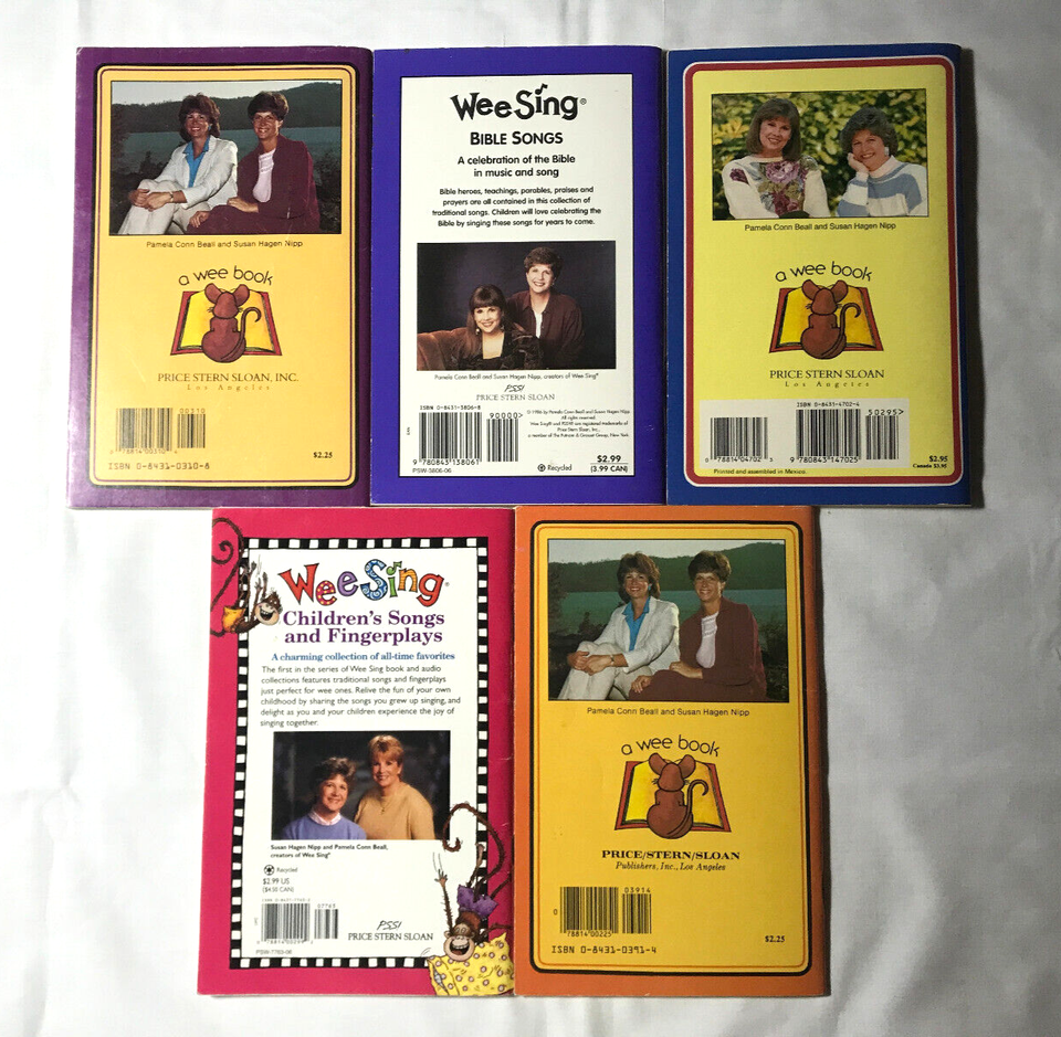 Wee Sing Children’s Song Books by Pamela Conn Beall & Susan Hagen Nipp ...