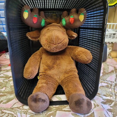 Build A Bear BAB Hal The Christmas Moose | eBay