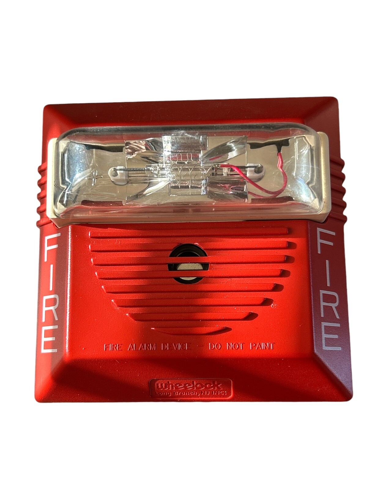 Wheelock NS-24MCW Fire Alarm Horn Strobe | eBay