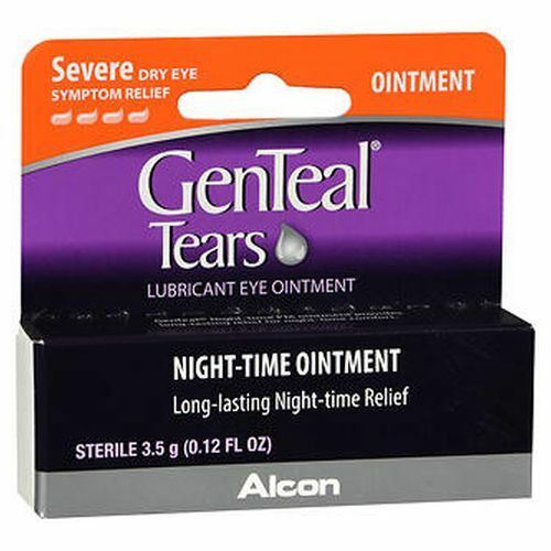 GenTeal Night-Time Lubricant Eye Ointment Severe Dry Eye Symptom Relief ...