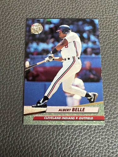 Albert Belle 1992 Fleer Ultra Baseball Card #47 Cleveland Indians | eBay