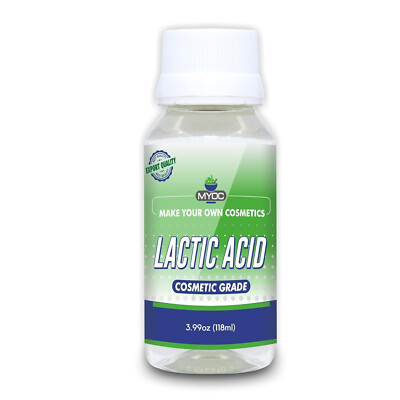 Lactic Acid Cosmetic Grade Solution for DIY Skincare Beauty Formulation ...