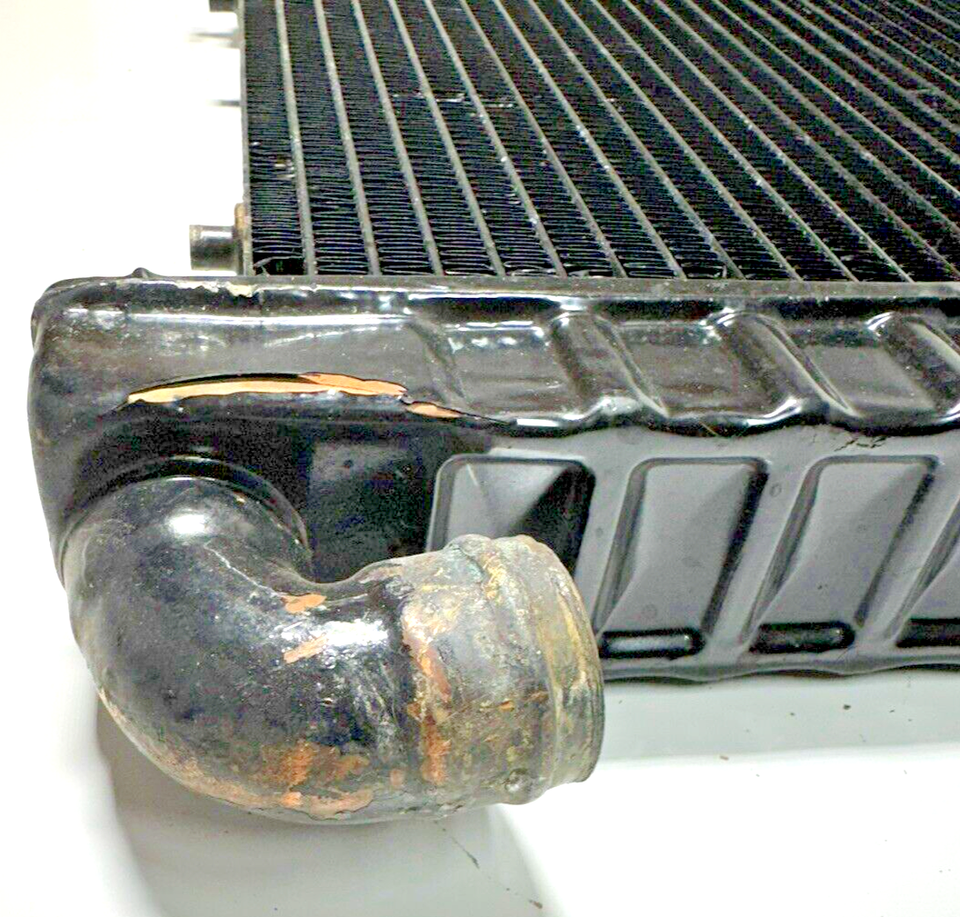 1963-1972 Chevy Corvette C2 C3 Radiator Cross Flow 4-Row Copper Brass ...